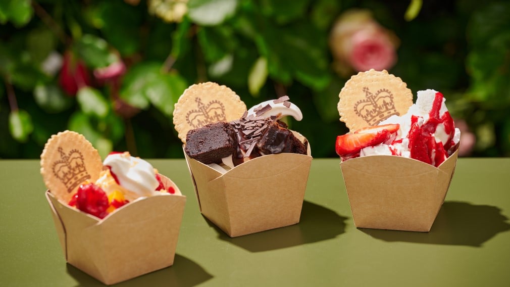 The Garden Café at Buckingham Palace